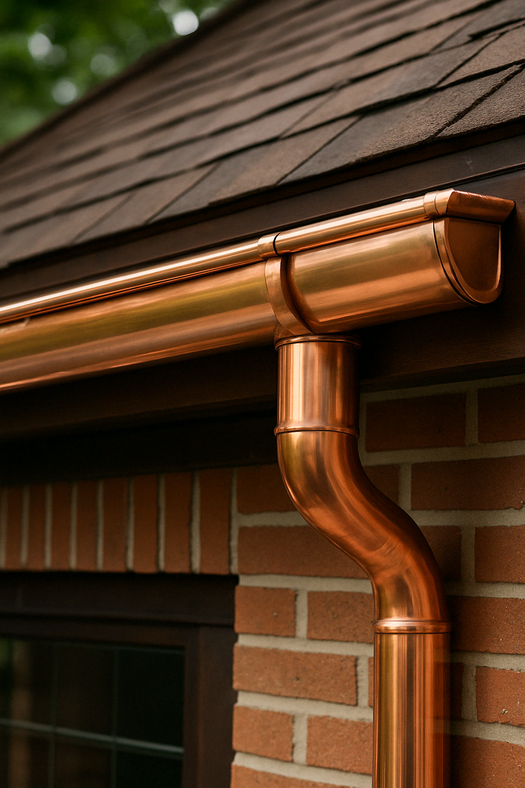 Copper Gutter Installation: Roof Drainage Solution